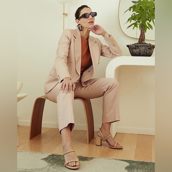 J. Crew | Shoes | J Crew Lucie Slingback Blockheel Sandals In Sandy ...